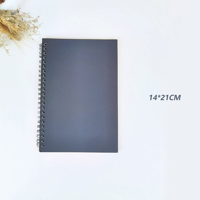 ML Kraft Paper Coil Notebook A5 Business Office Notepad Student ...