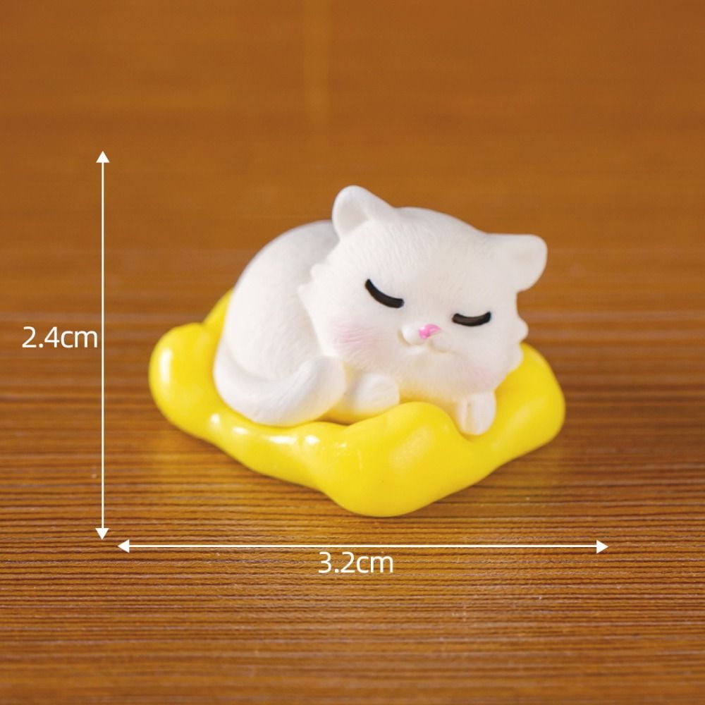 ML Party Supplies Cute Mini Cat Figurines Resin Crafts Cartoon Cat ...
