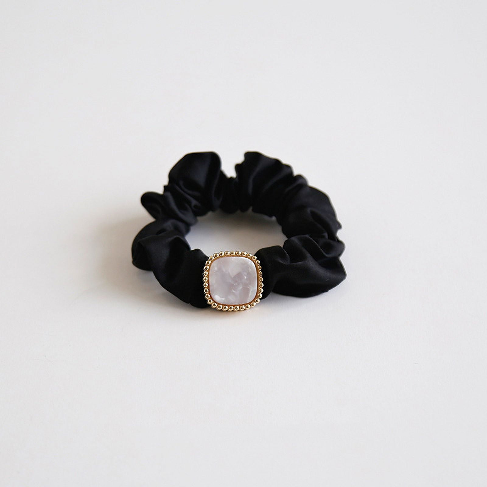 ML Simple Girl‘s Hair Circle Meatball Head Rope Tie Hair Tendon ...