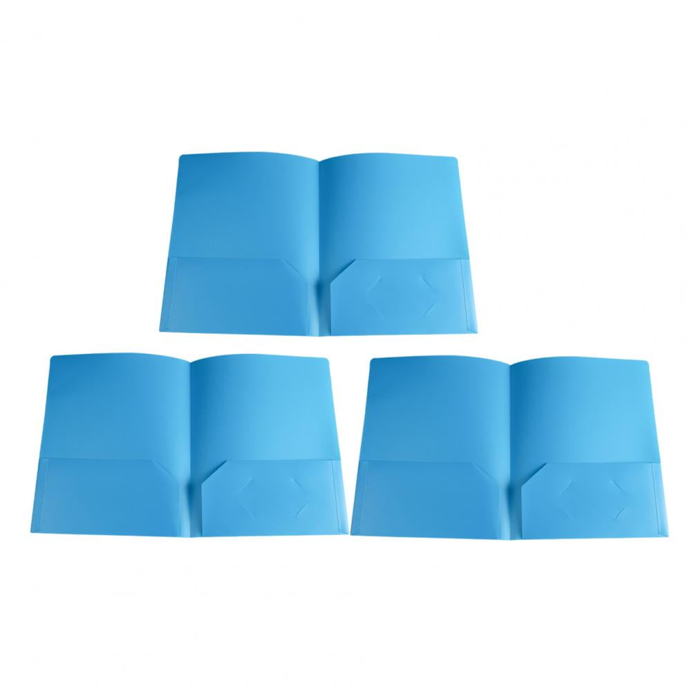 ML Waterproof File Holder Heavy Duty Plastic File Folder Set with ...