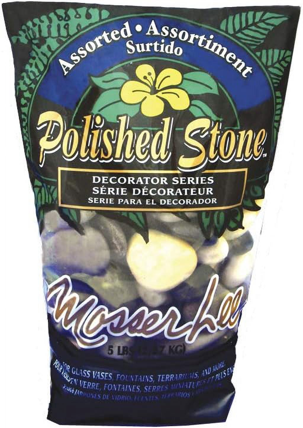 ML1162 Assorted Polished Stones Soil Cover, 5 lb - Walmart.com