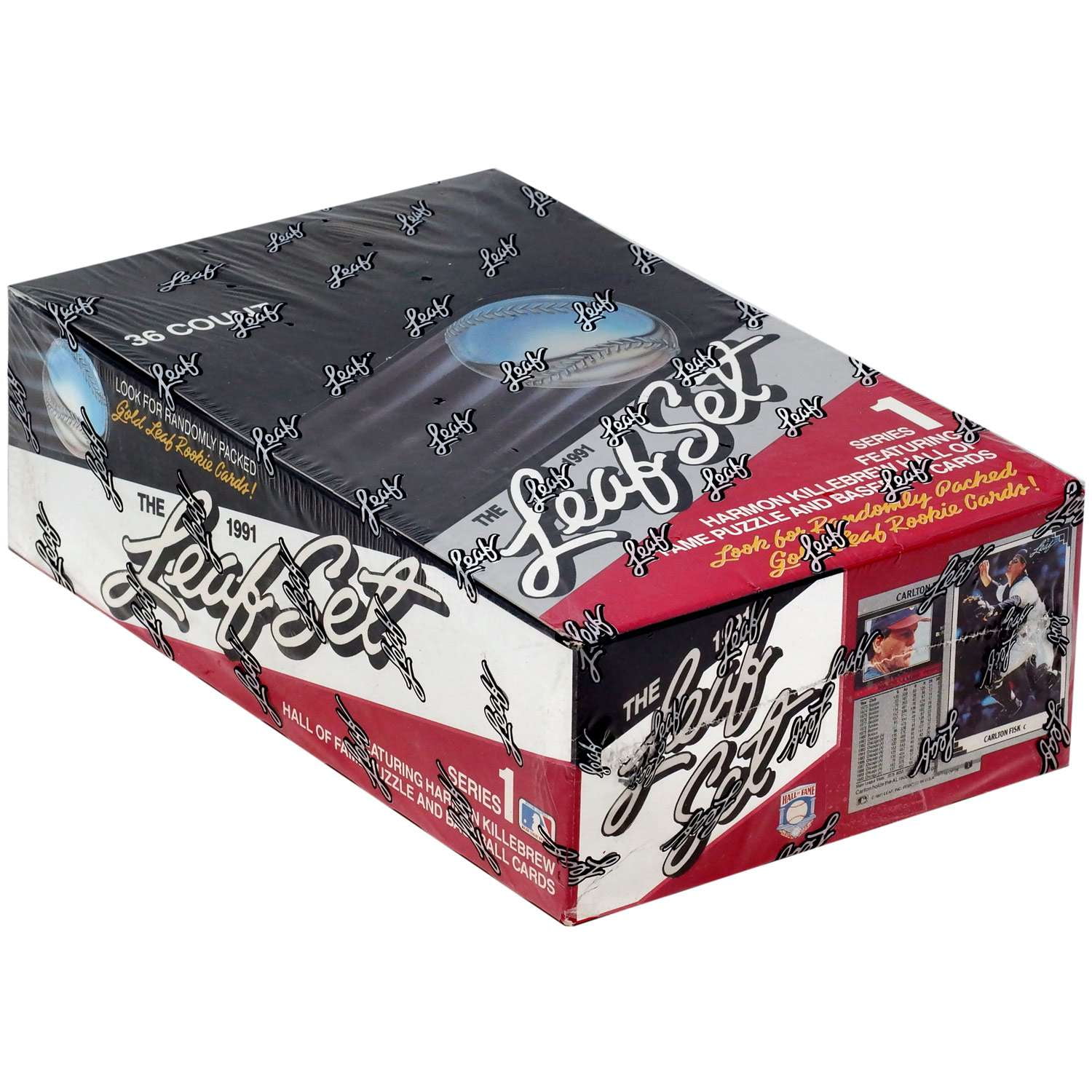 MLB 1991 Leaf Series 1 Baseball Trading Card WAX Box (36 Packs ...
