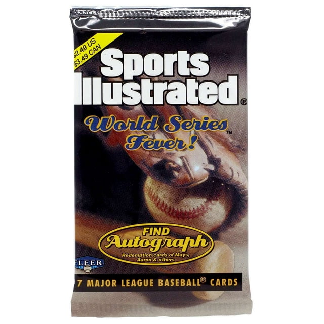 MLB 1997 Sports Illustrated World Series Fever Trading Card Pack (7 ...