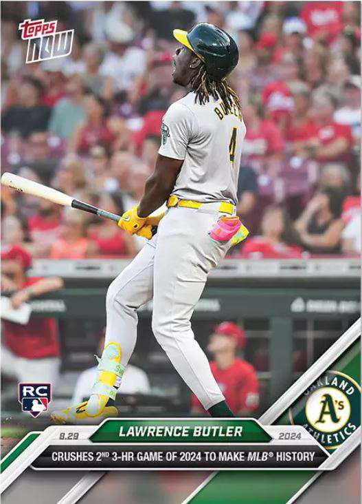 MLB 2024 NOW Baseball Lawrence Butler #611 (Rookie) - Walmart.com