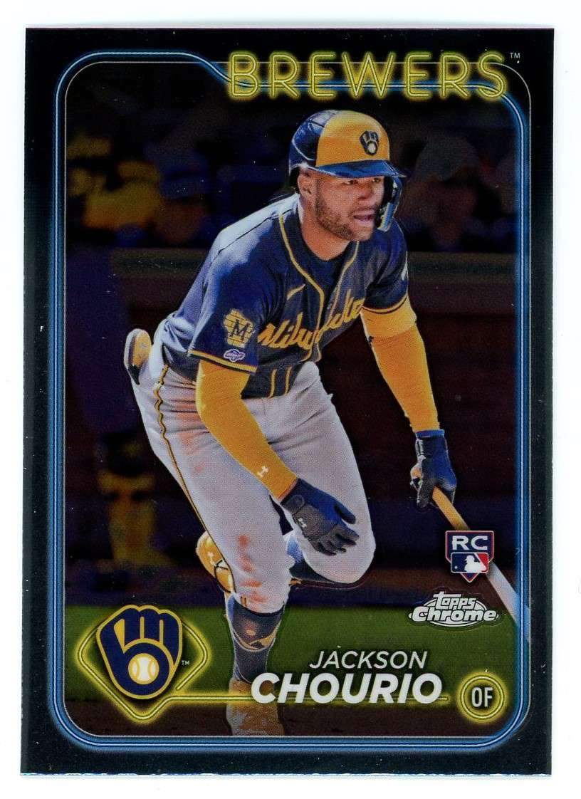 MLB 2024 Topps Chrome Jackson Chourio #161 (Rookie) - Walmart.com