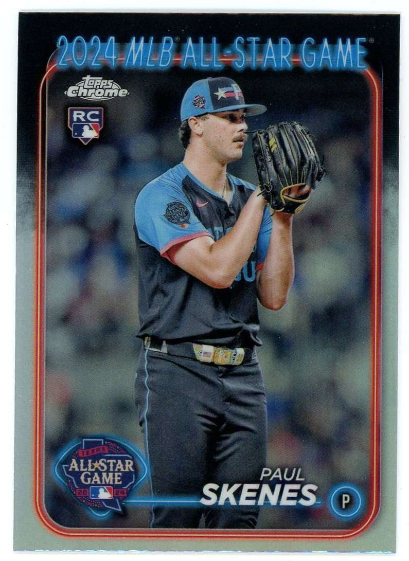 MLB 2024 Topps Chrome Update Series All-Star Game Paul Skenes ASGC-29 ...