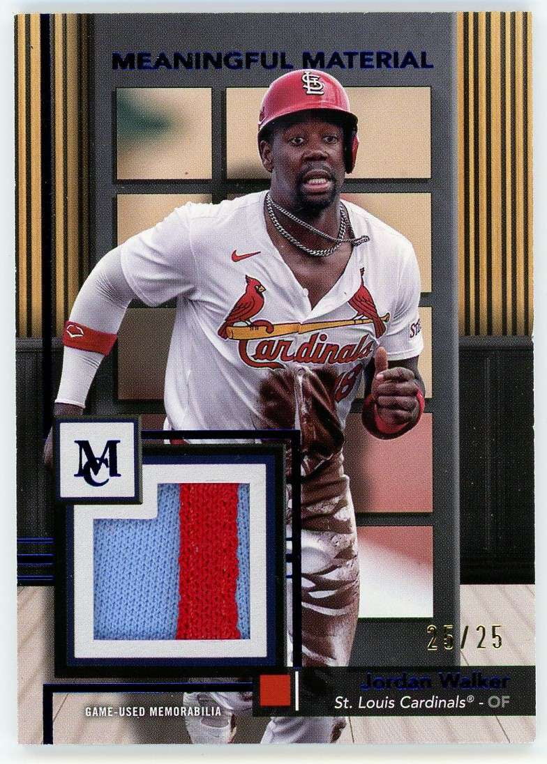 MLB 2024 Topps Museum Collection Meaningful Material Relic 25/25 Jordan ...