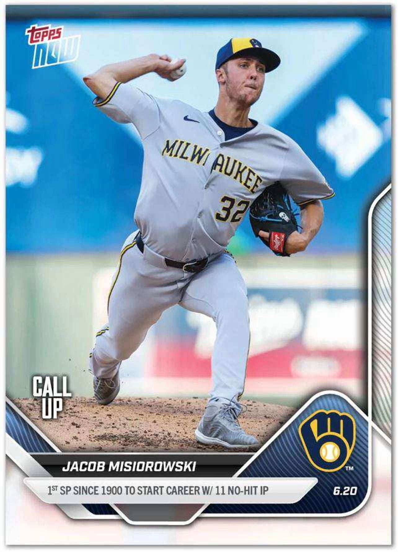 MLB 2025 NOW Baseball Jacob Misiorowski #327 (Rookie) - Walmart.com