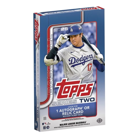 Topps MLB 2025 Series 2 Hobby Box, 20 Packs, Autograph or Relic, Promo ...
