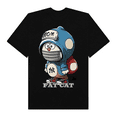MLB Anime Doraemon Fat Cat T-Shirt - Walmart.com