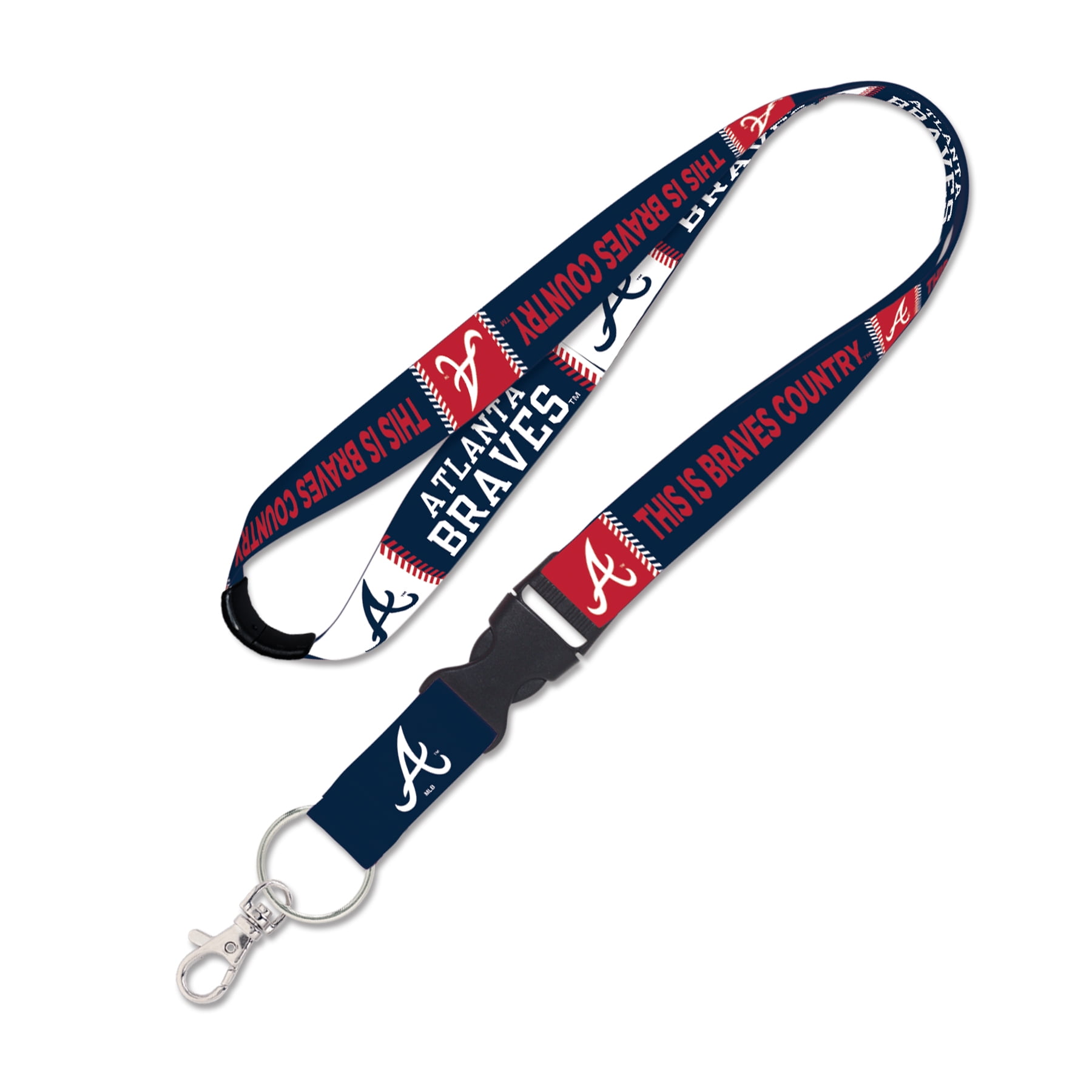 MLB Atlanta Braves Logo 1 Reversible Lanyard - Walmart.com