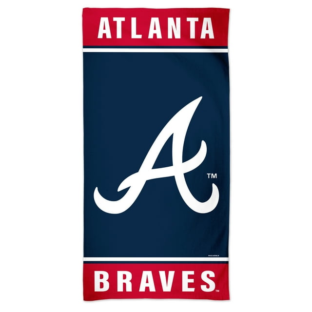 MLB Atlanta Braves Team Graphics 30" x 60" Beach Towel - Walmart.com
