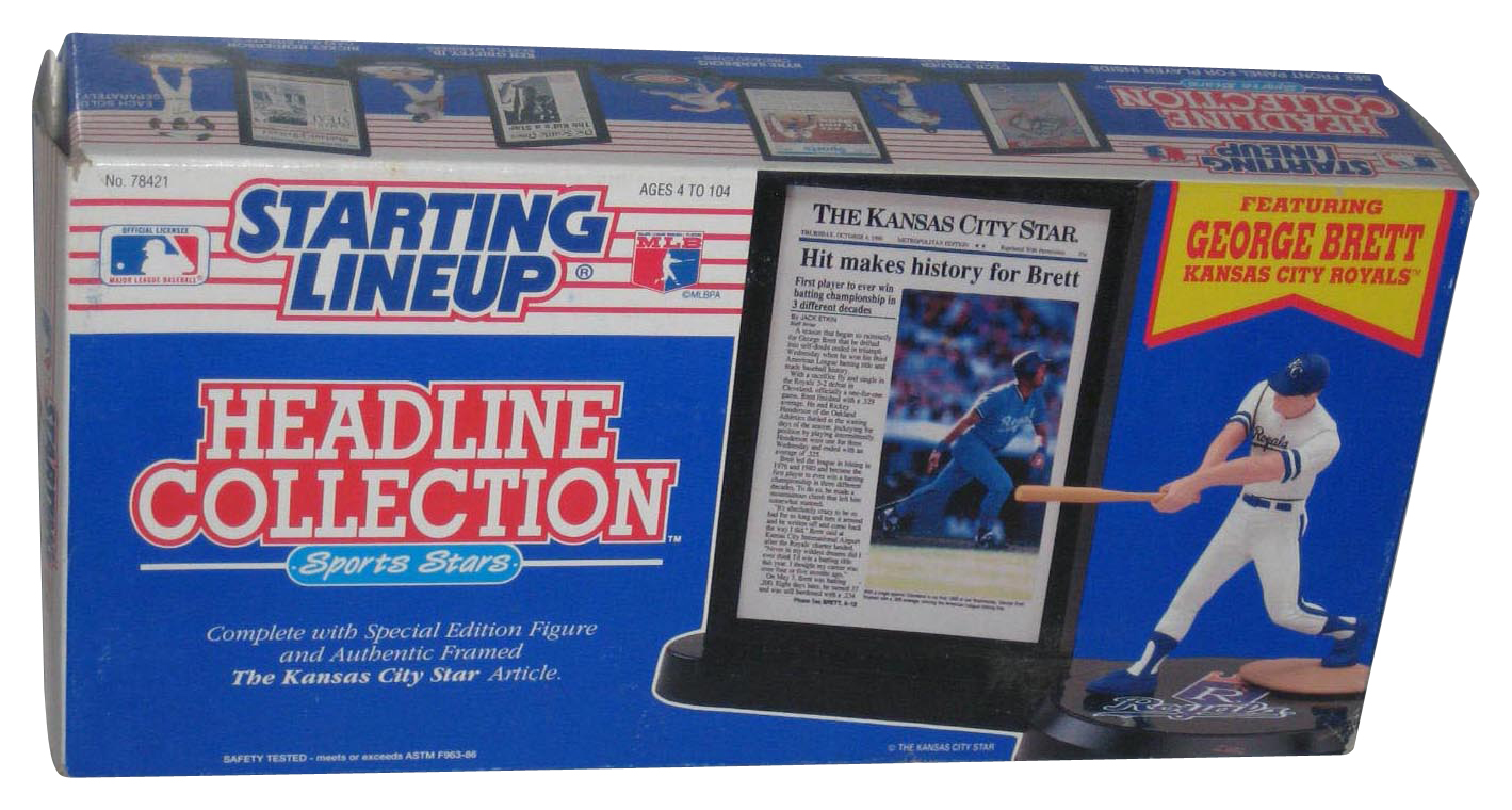 MLB Baseball George Brett Headline Collection (1992) Kenner Starting ...