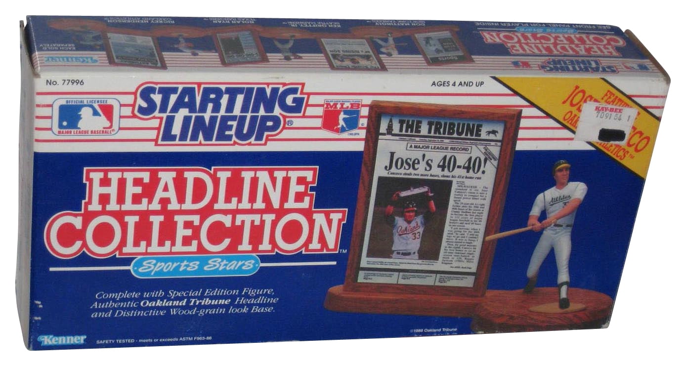 MLB Baseball Jose Canseco Headline Collection (1992) Starting Lineup ...