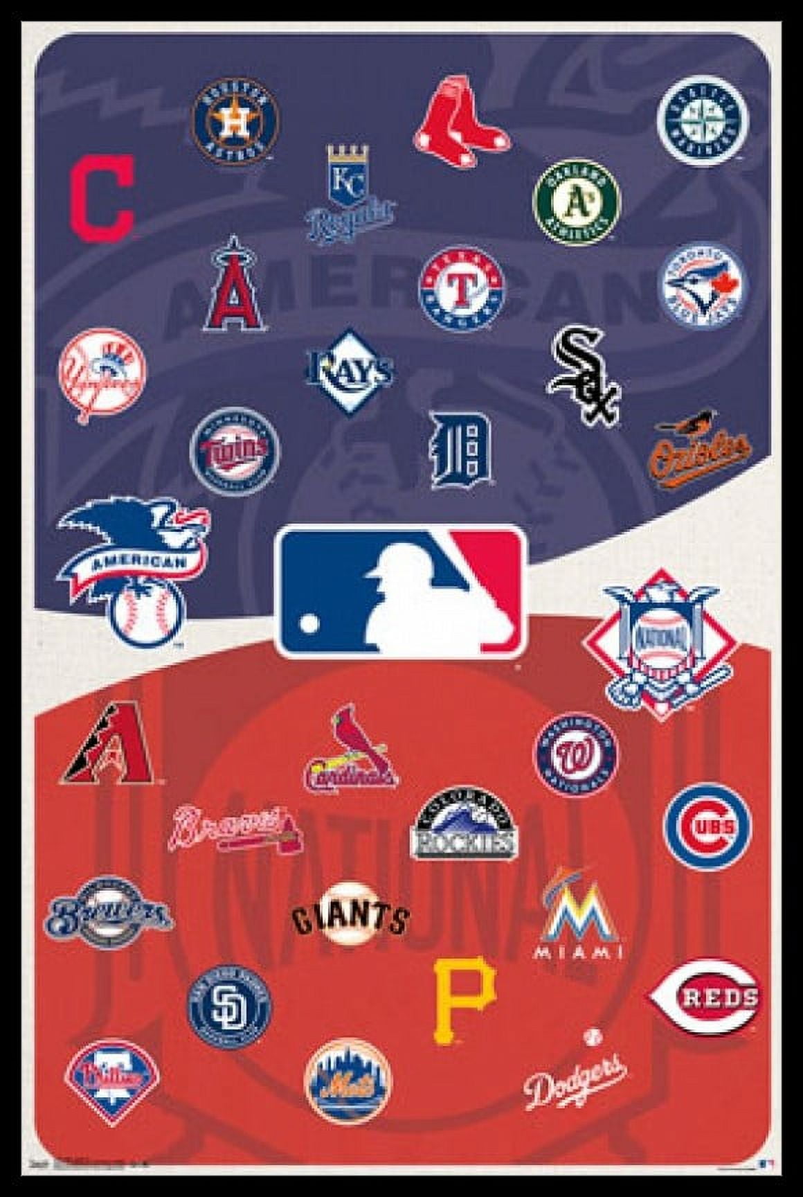 Pro Baseball Team Logos