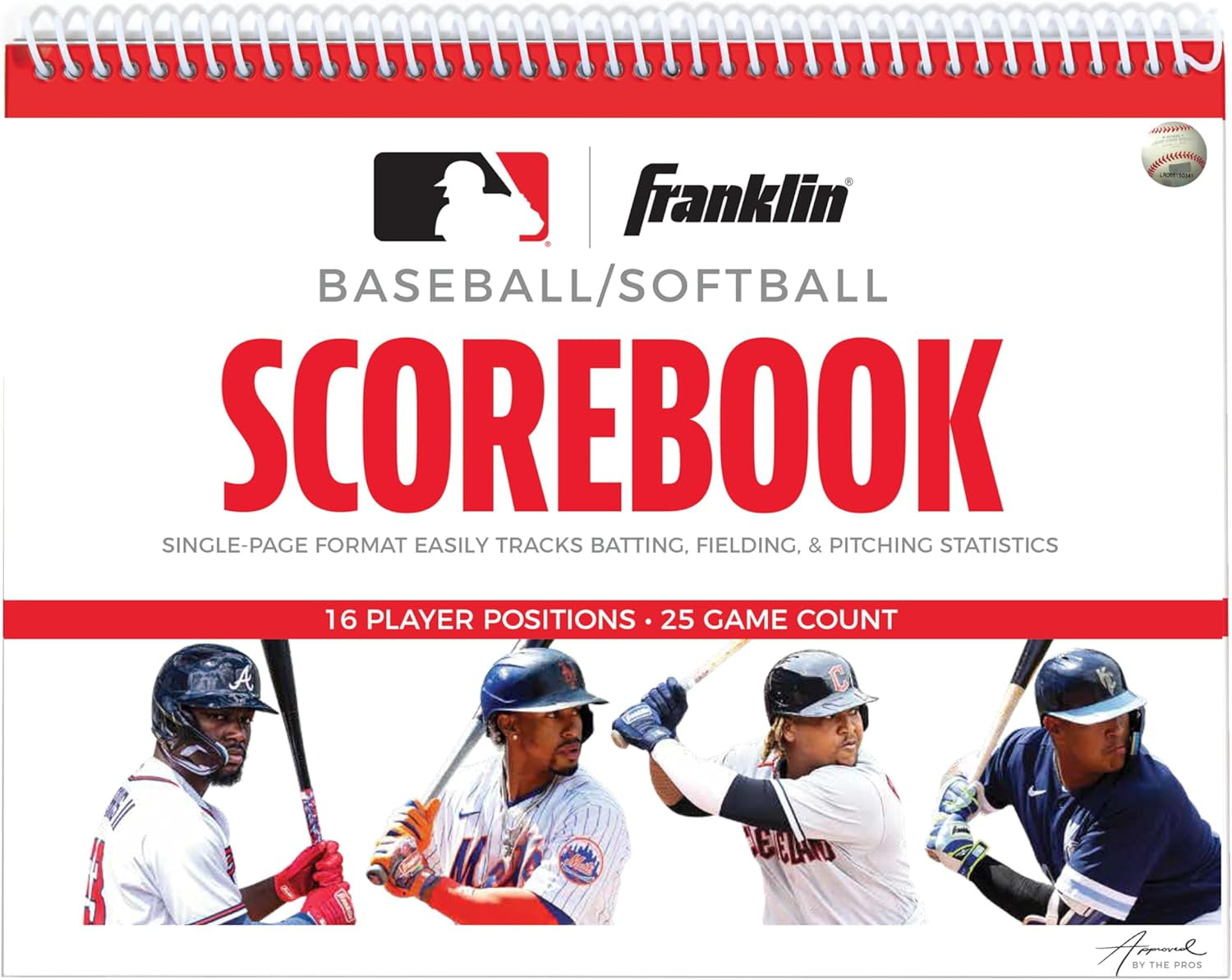 MLB Baseball + Softball Scorebook - Book for Stats - Coaching Official ...