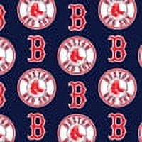 MLB Boston Red Sox 58" 100% Cotton Sports Logo Craft Fabric By the Yard ...