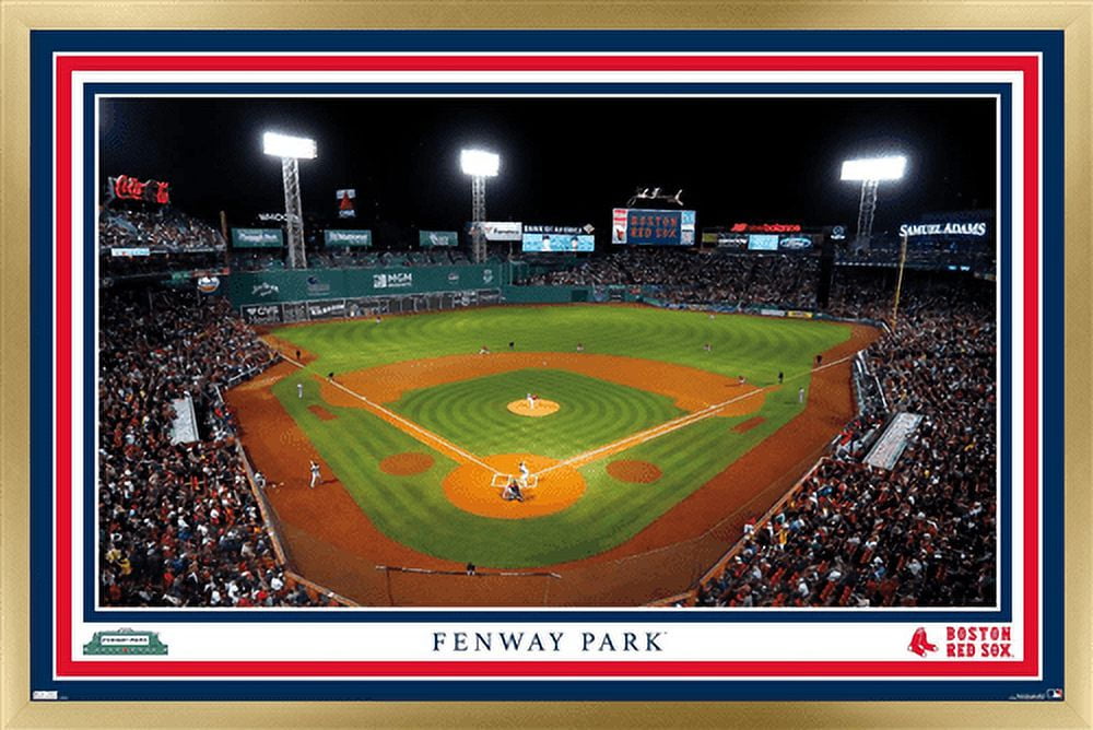 MLB Boston Red Sox - Fenway Park 22 Wall Poster, 22.375" x 34" Framed ...