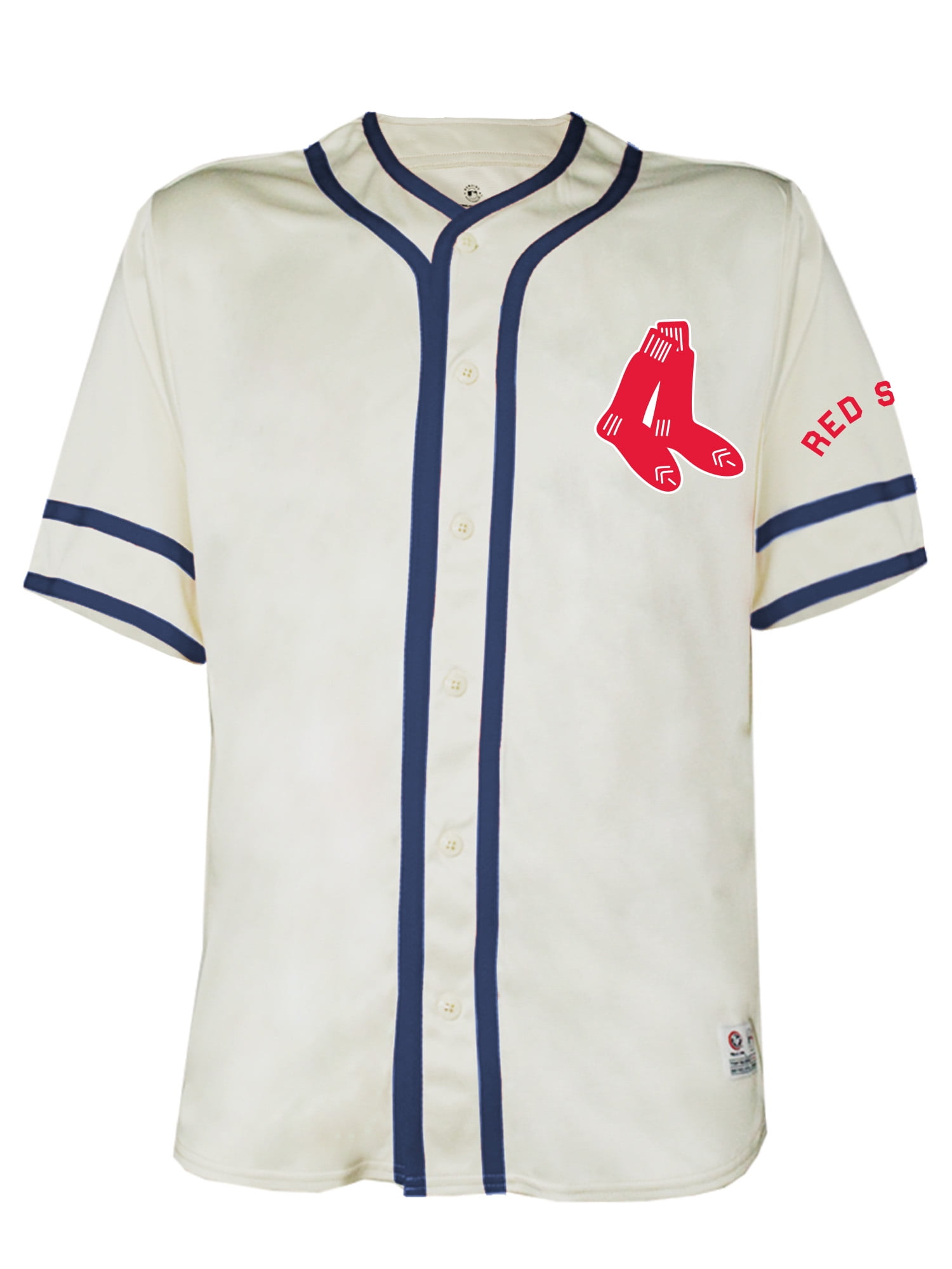 MLB Boston Red Sox Men's Natural Jersey - Walmart.com
