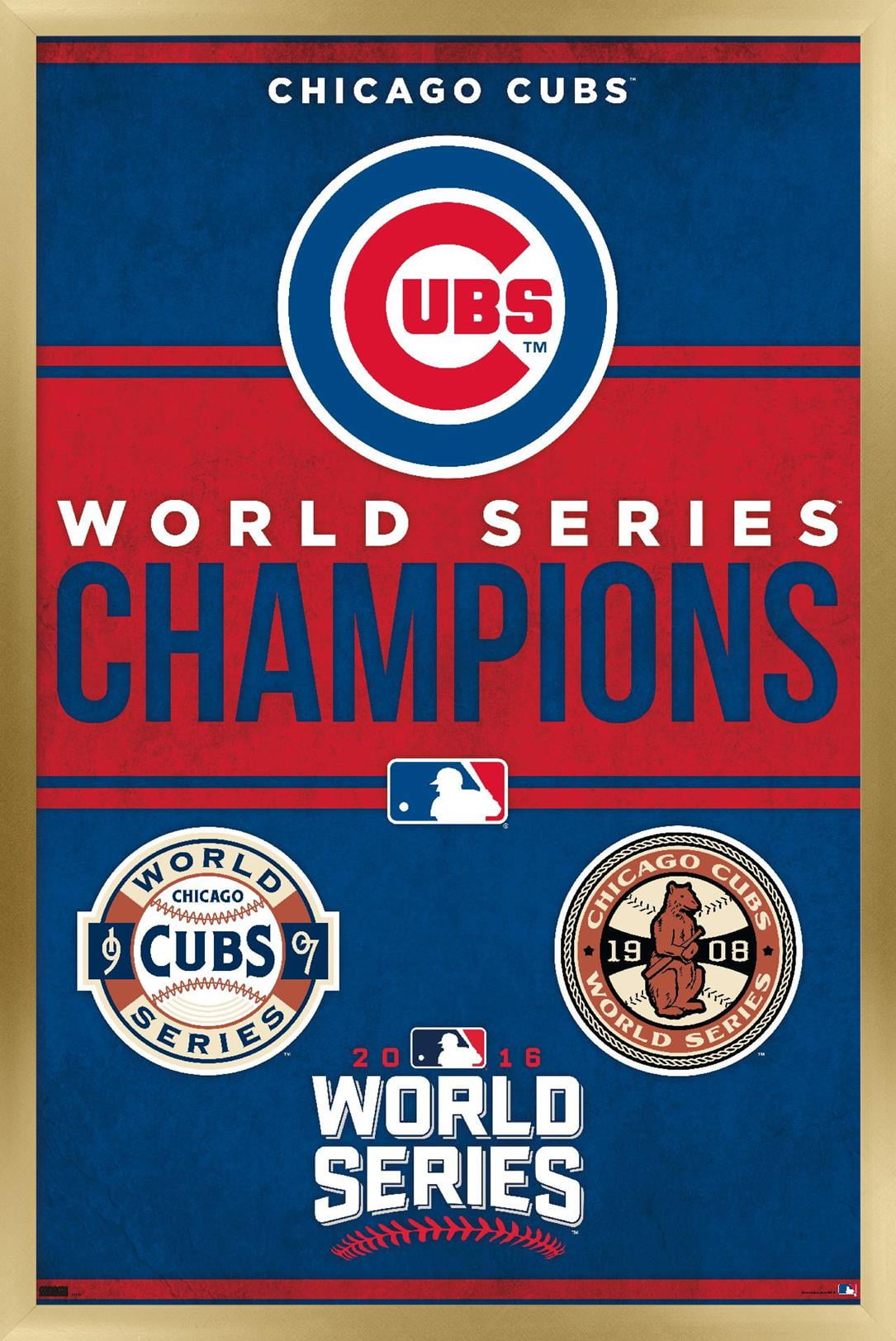 MLB Chicago Cubs - Champions 23 Wall Poster, 14.725" x 22.375" Framed - Walmart.com