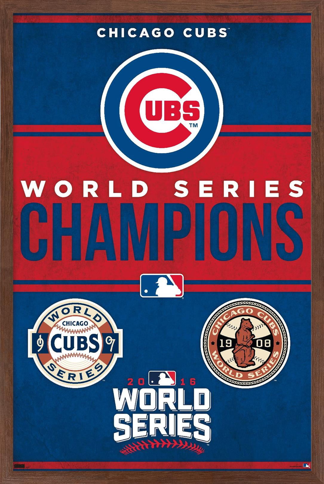 MLB Chicago Cubs - Champions 23 Wall Poster, 22.375" x 34" Framed ...