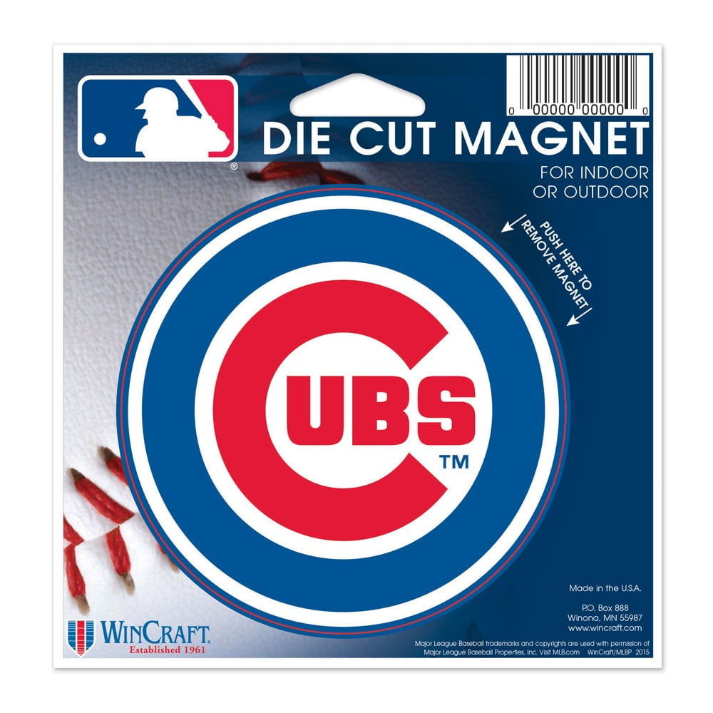 MLB Chicago Cubs Logo Magnet - Walmart.com