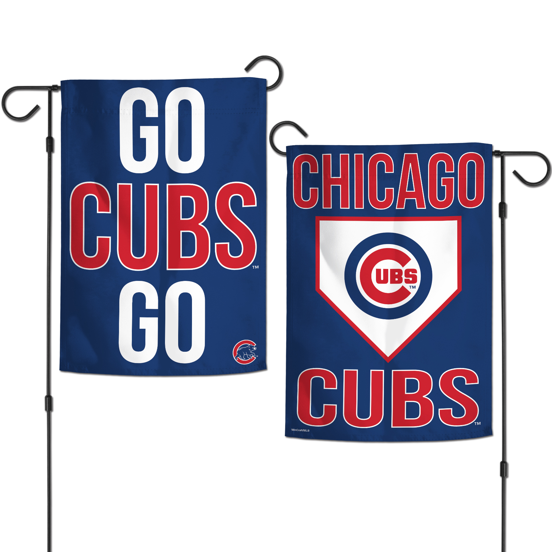 MLB Chicago Cubs Prime 12" x 18" Garden Flag - Walmart.com