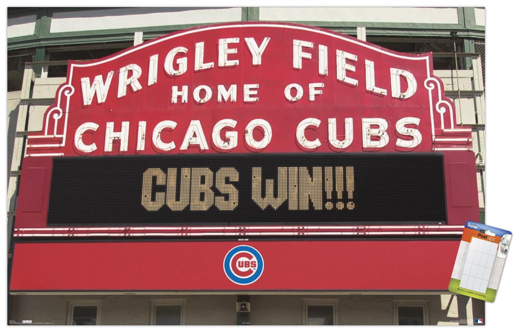 MLB Chicago Cubs - Win Wall Poster, 14.725" x 22.375" - Walmart.com