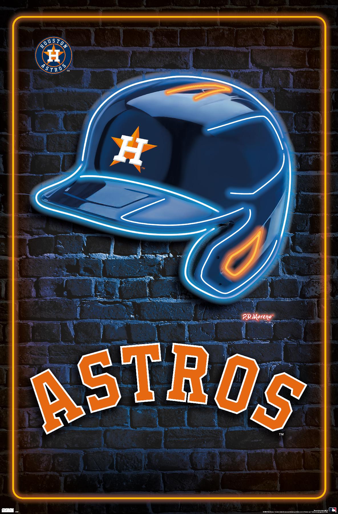 MLB Houston Astros - 2022 World Series Team Logo Wall Poster, 22.375" x ...