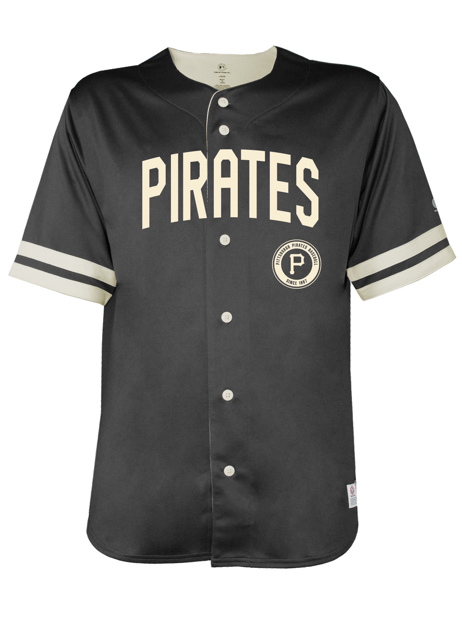 MLB Pittsburgh Pirates Men's Team Color and Sand Jersey - Walmart.com