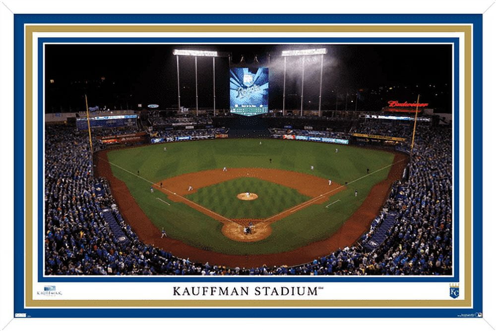 MLB Kansas City Royals - Kauffman Stadium 22 Wall Poster, 14.725" x 22. ...
