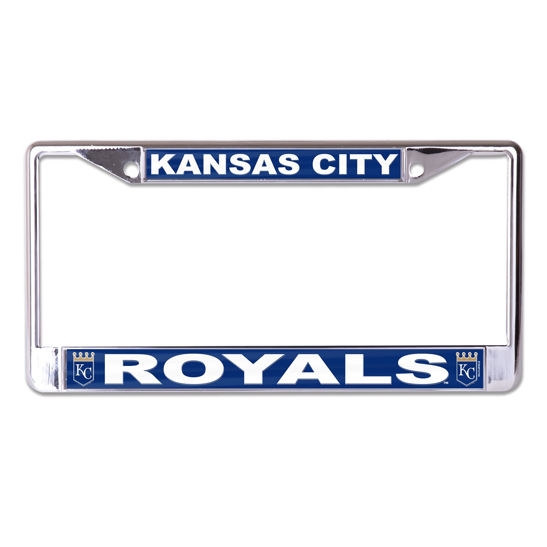 MLB Kansas City Royals Logo Mega Small Over Large License Plate Frame ...