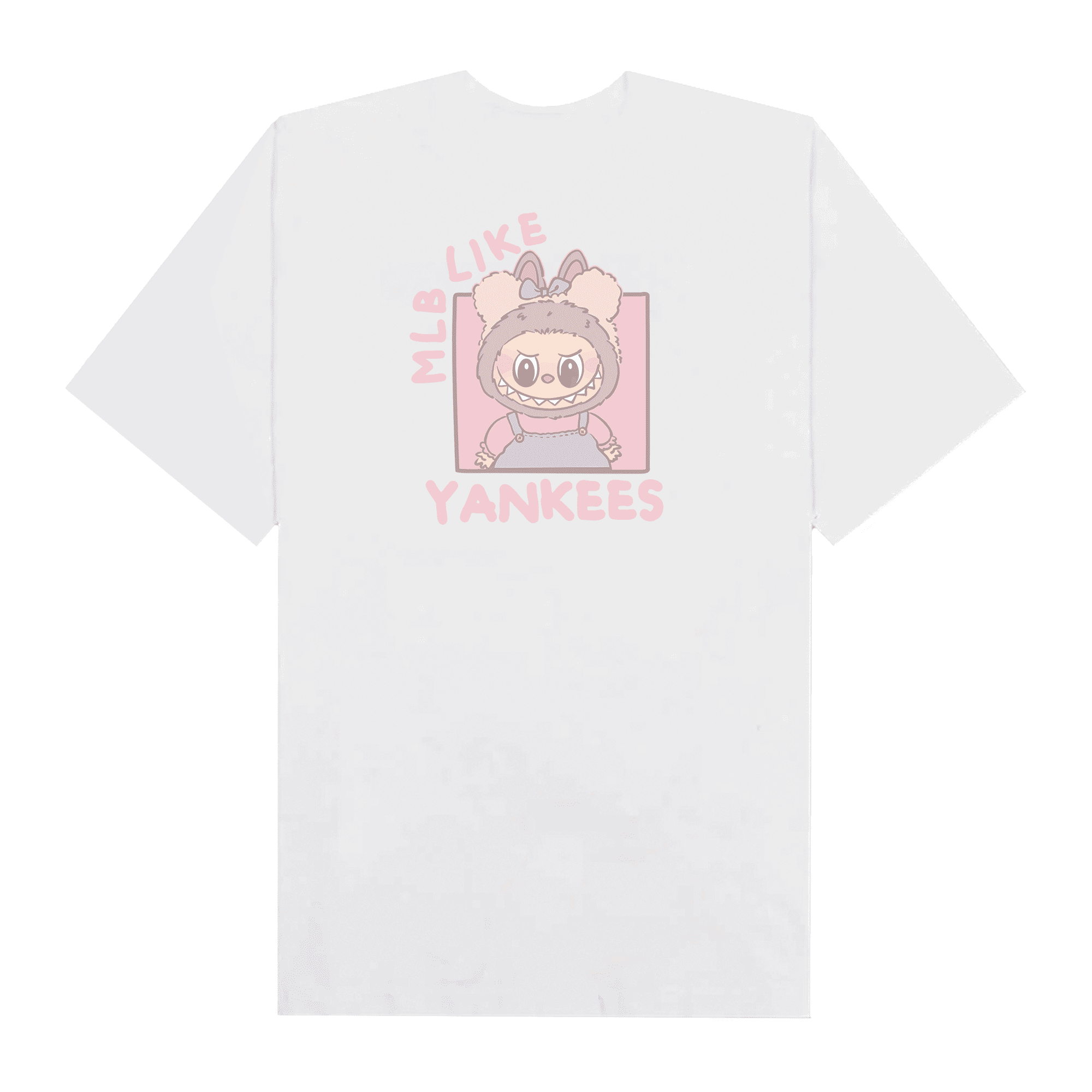 MLB Labubu Cute Like Yankees T-Shirt - Walmart.com