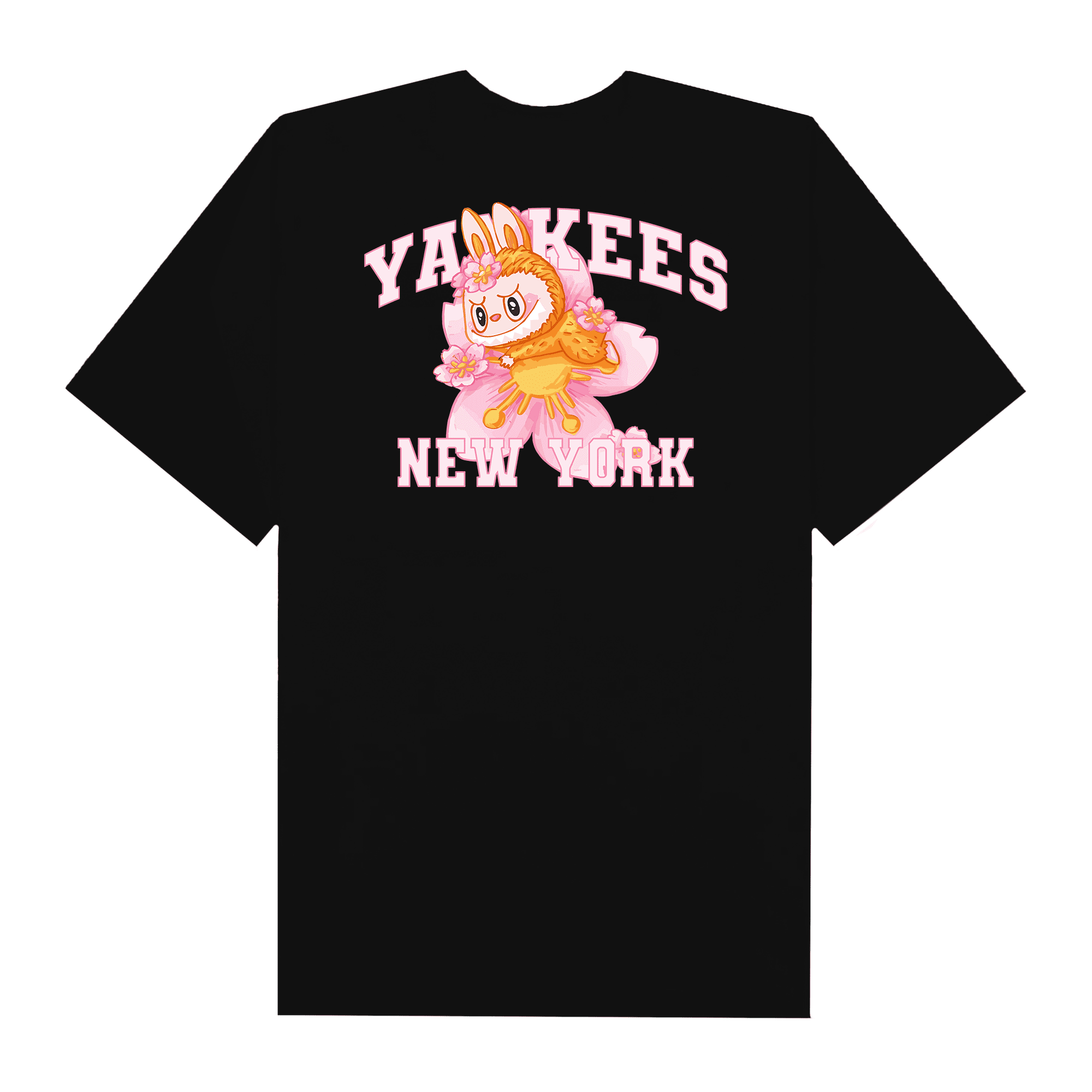 MLB Labubu Wasp Yankees T-Shirt - Walmart.com