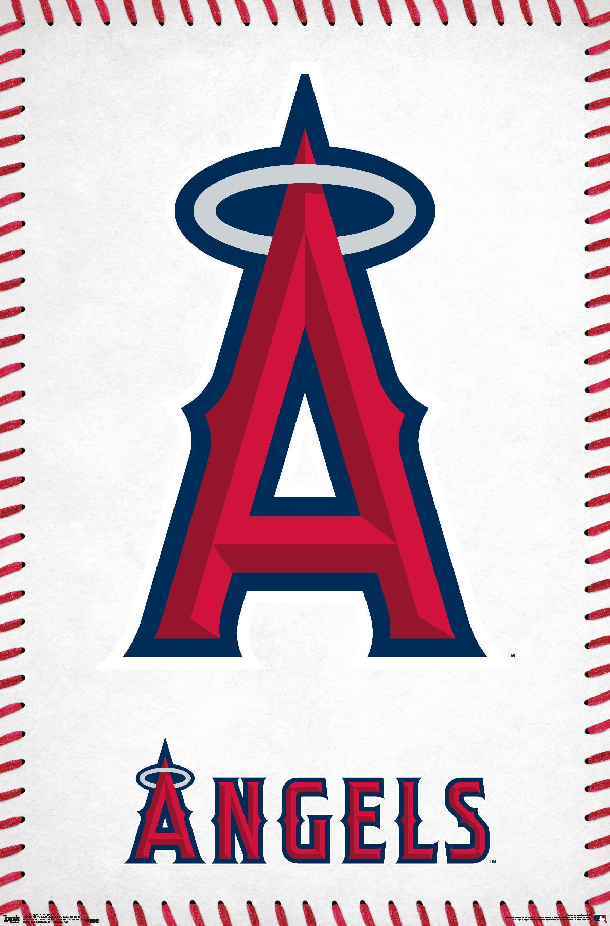 MLB Los Angeles Angels - Logo 17 Wall Poster, 22.375" x 34" - Walmart.com