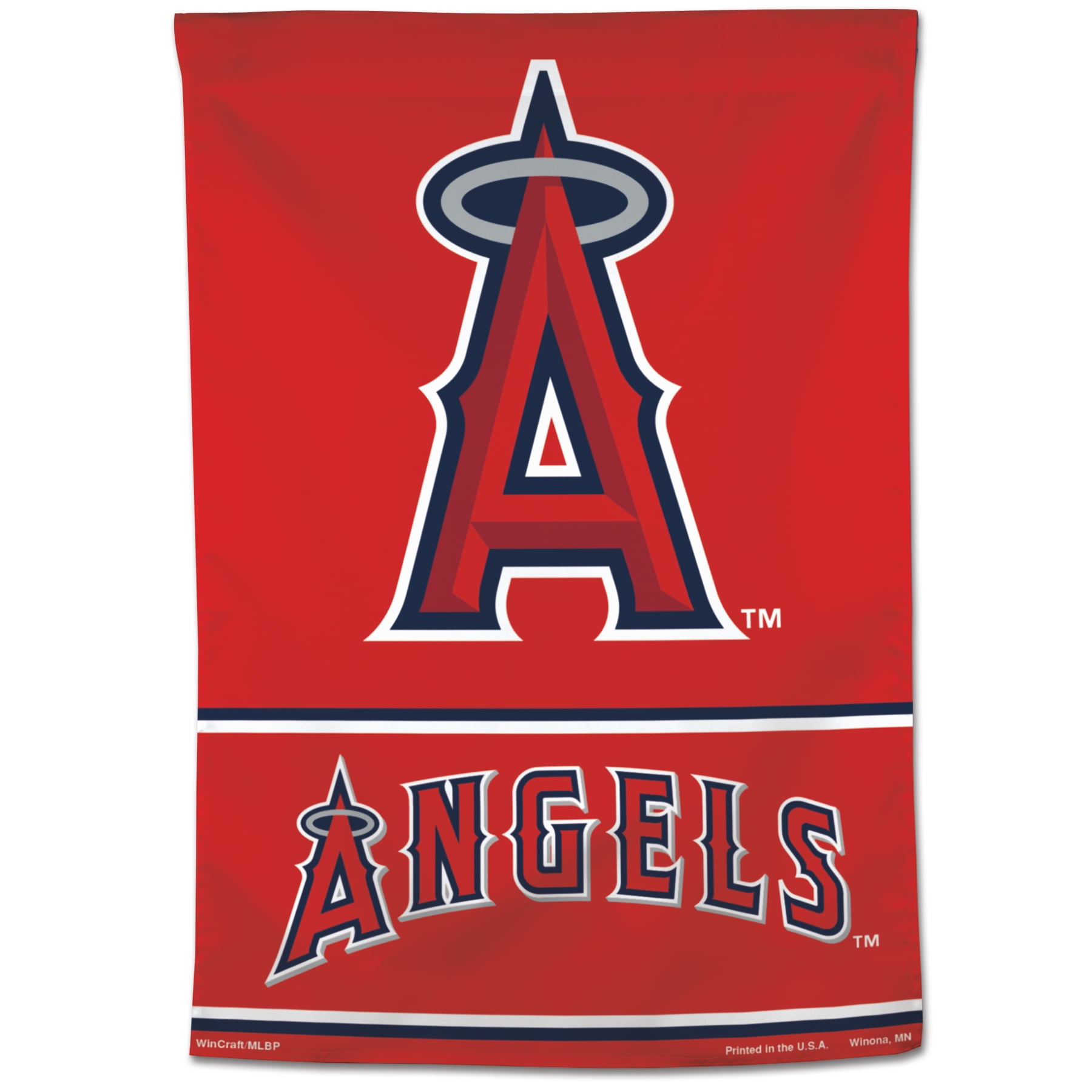 MLB Los Angeles Angels Prime 28" x 40" Vertical Flag - Walmart.com