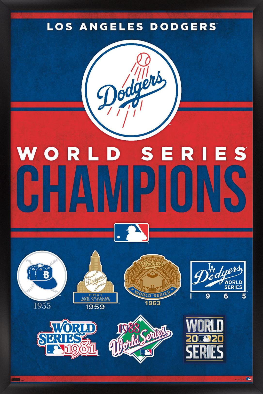 MLB Los Angeles Dodgers - Champions 23 Wall Poster, 14.725" x 22.375 ...