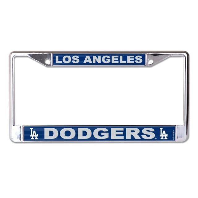 MLB Los Angeles Dodgers Logo Mega Small Over Large License Plate Frame ...