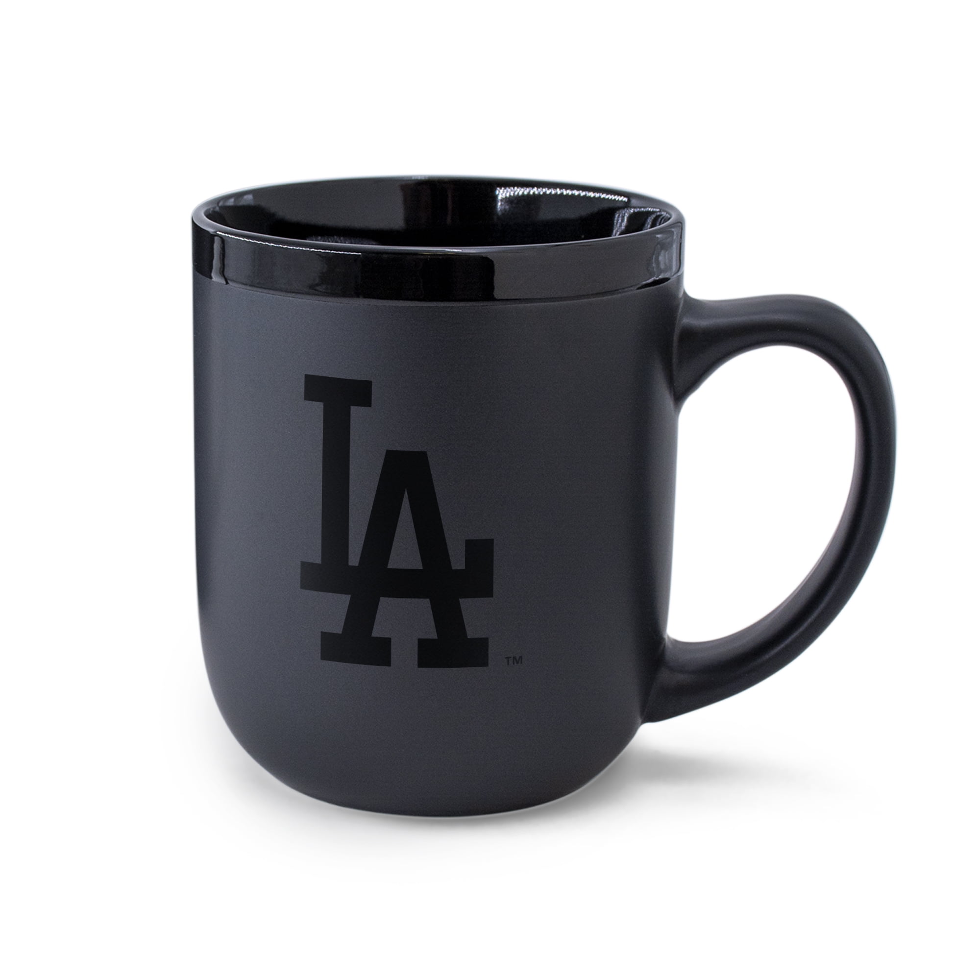 WinCraft Los Angeles Dodgers 17oz. Black Tonal Ceramic Mug - Walmart.com
