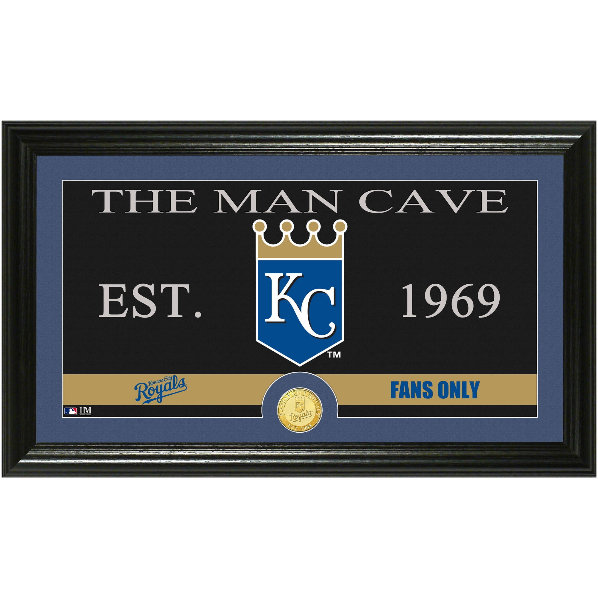 MLB Man Cave Bronze Coin Panoramic Photo Mint, Kansas City Royals ...