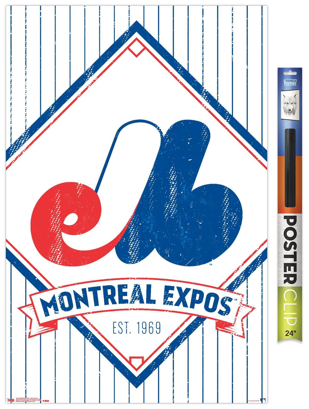 MLB Montreal Expos - Retro Logo 19 Wall Poster, 22.375" x 34" - Walmart.com