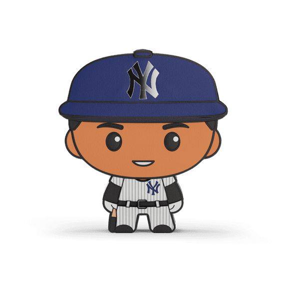 MLB NY Yankees Aaron Judge Chibi Collectible Silver Coin with Chase ...