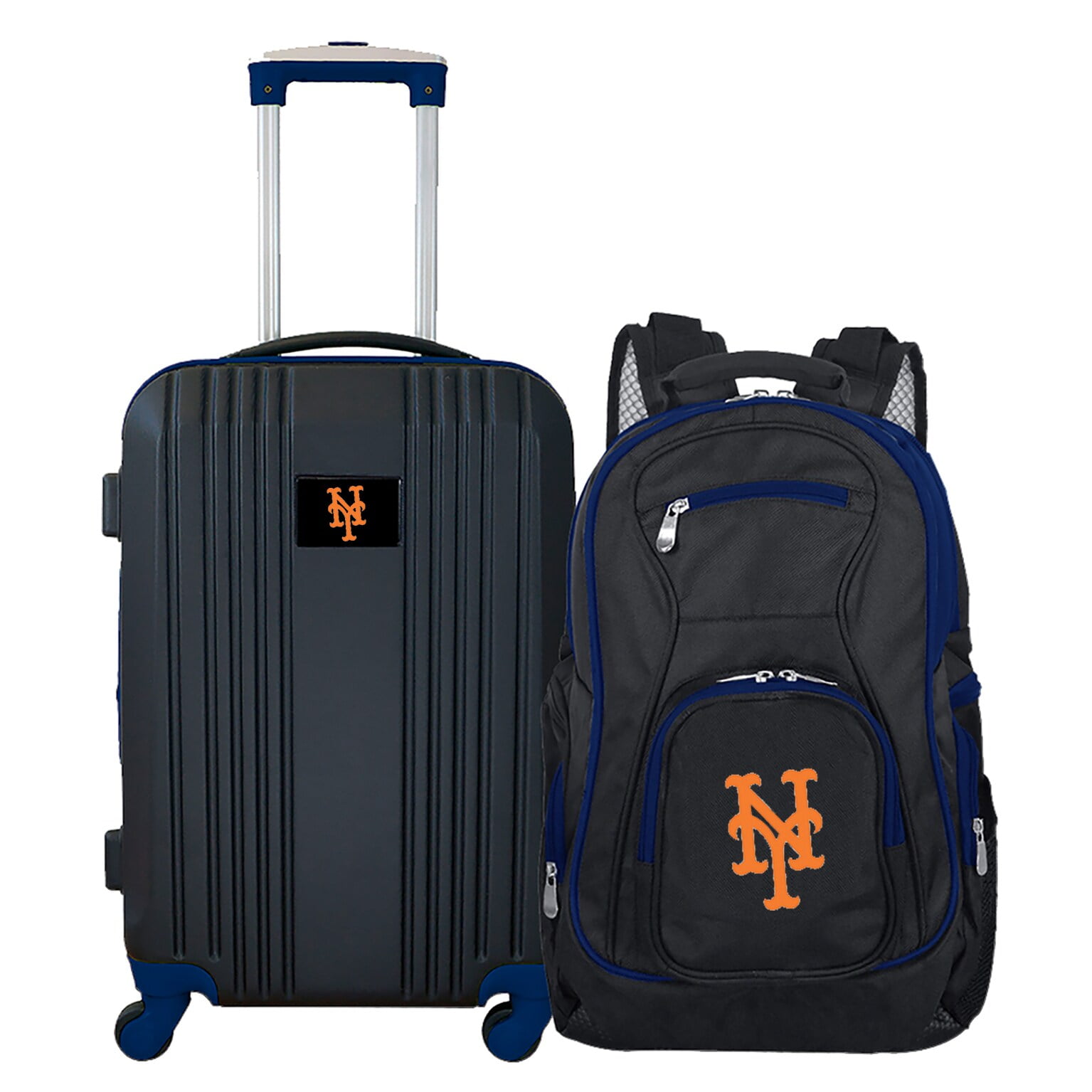 MLB New York Mets 2-Piece Luggage and Backpack Set - Walmart.com
