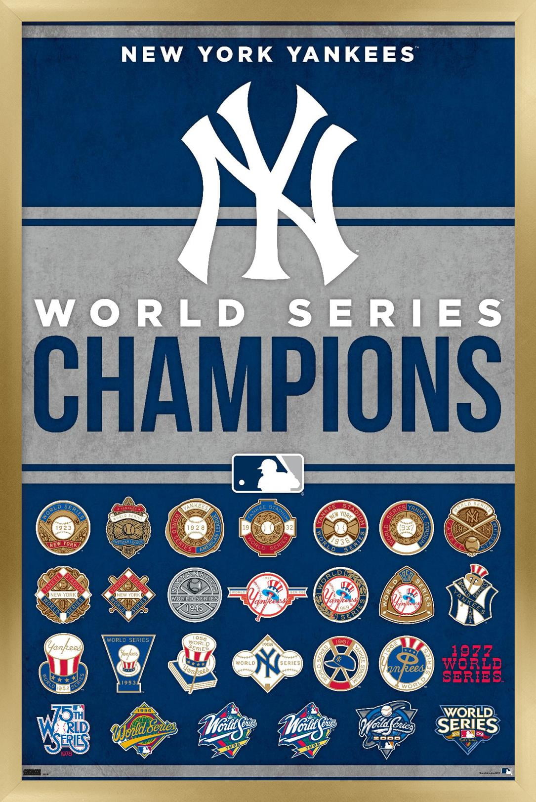 MLB New York Yankees - Champions 23 Wall Poster, 14.725" x 22.375 ...