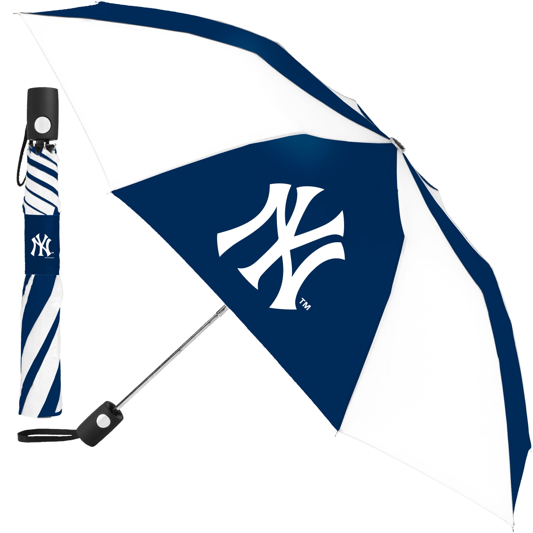 WinCraft MLB New York Yankees 42 Inch Lightweight Umbrella with Team ...