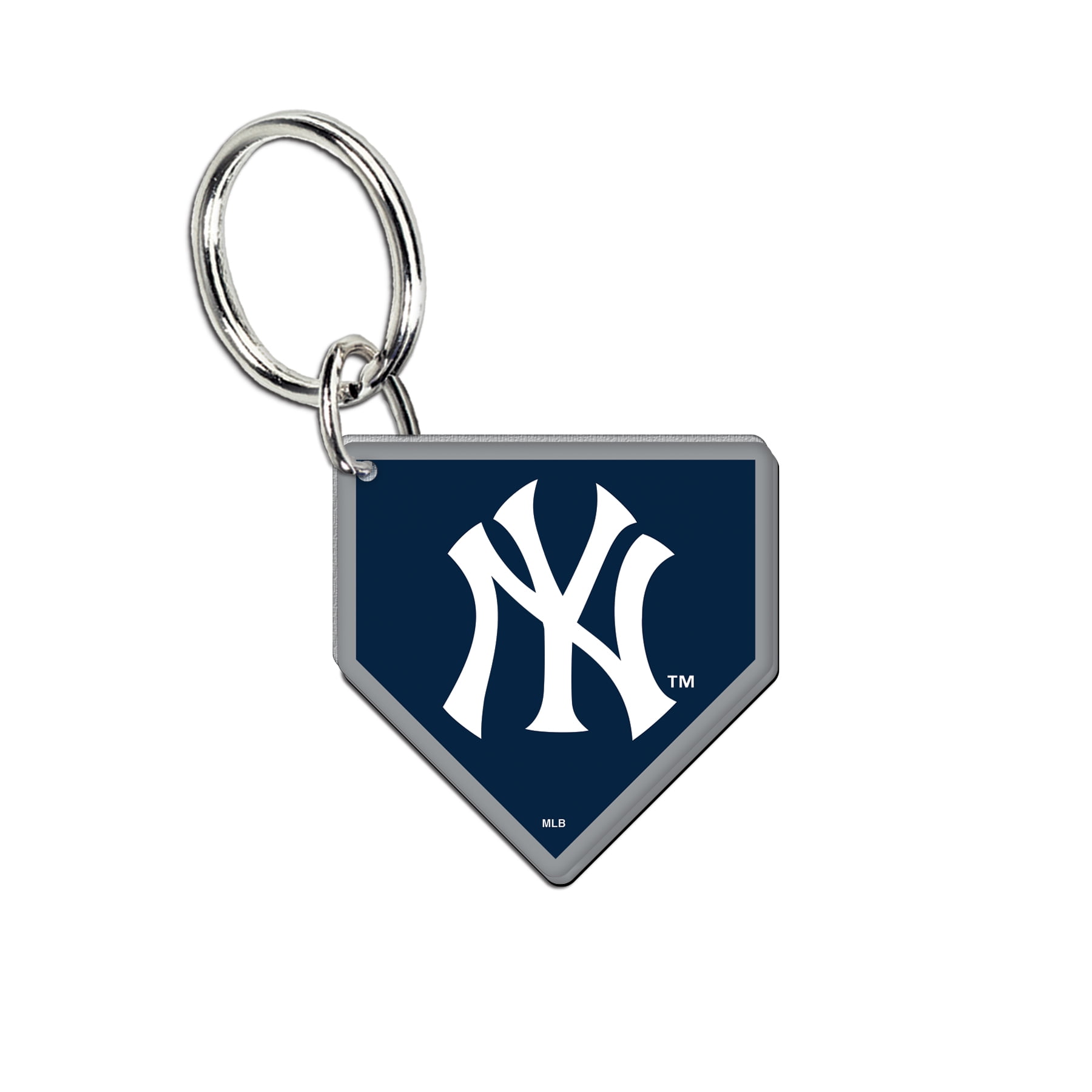 MLB New York Yankees Team Home Plate Premium Keyring - Walmart.com
