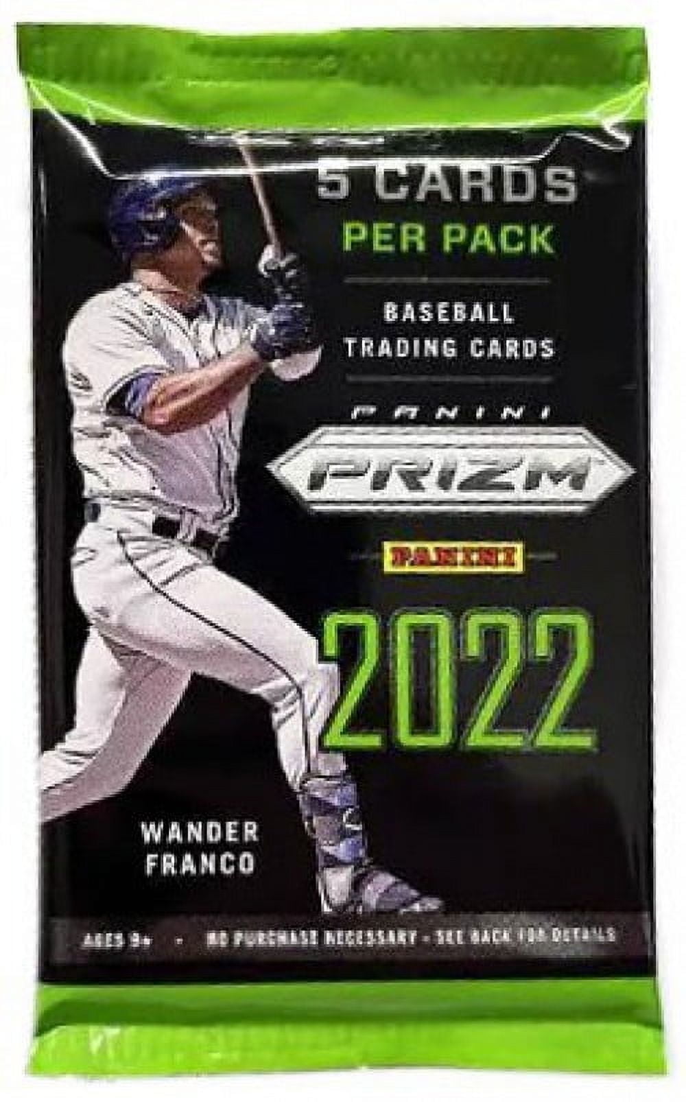 MLB Panini 2022 Prizm Baseball Trading Card BLASTER Pack (5 Cards) - Walmart.com