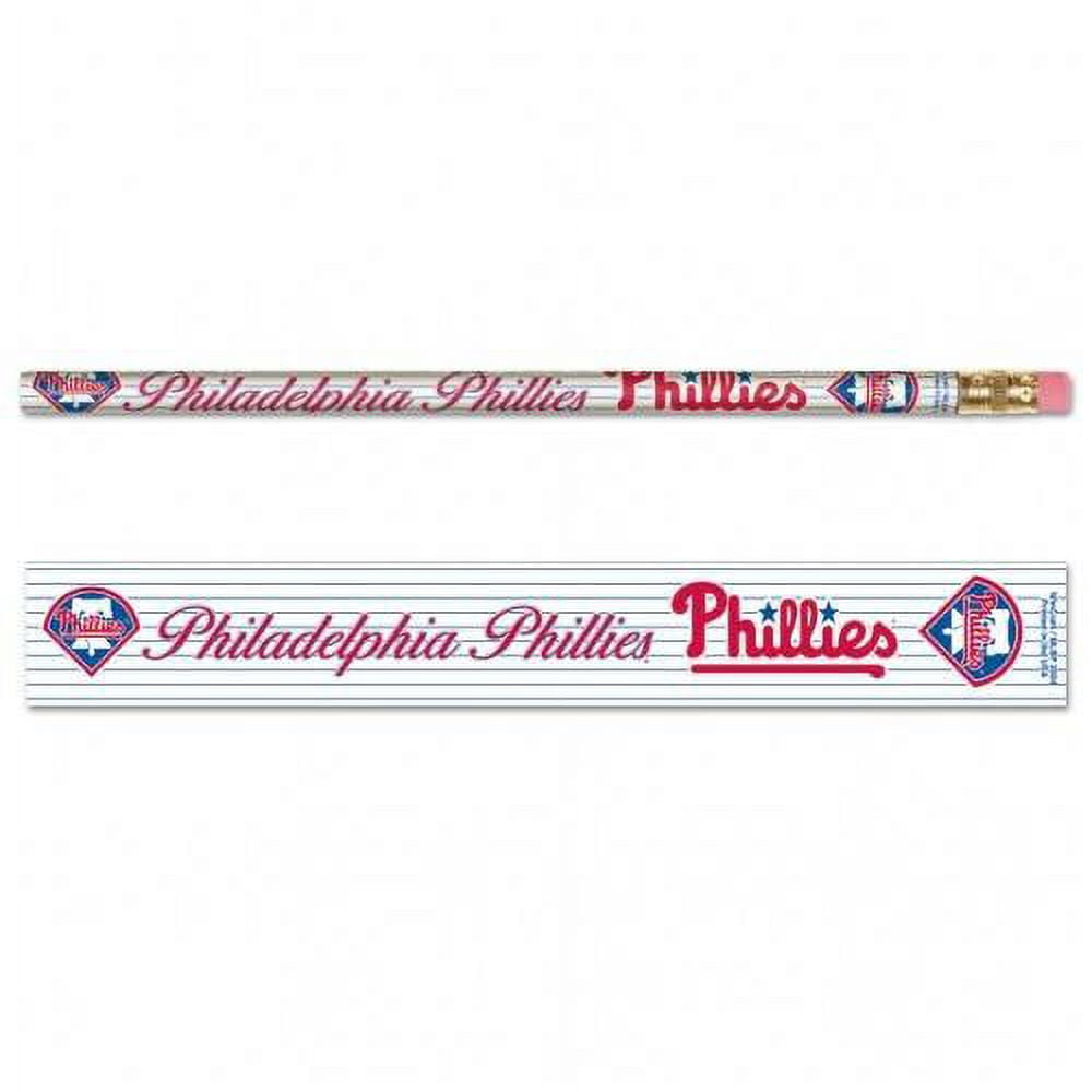 MLB Philadelphia Phillie Prime 6 Pack Pencils - Walmart.com