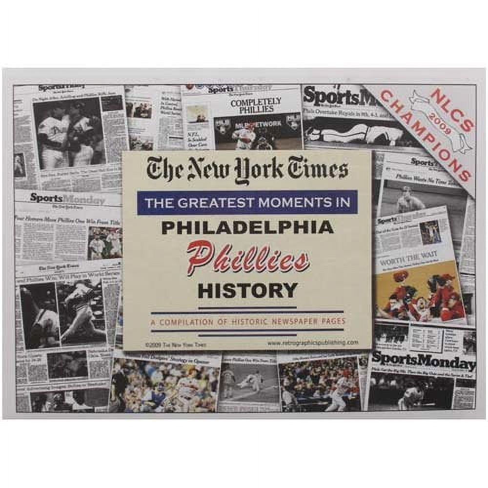 MLB Philadelphia Phillies Greatest Moments Newspapers - Walmart.com