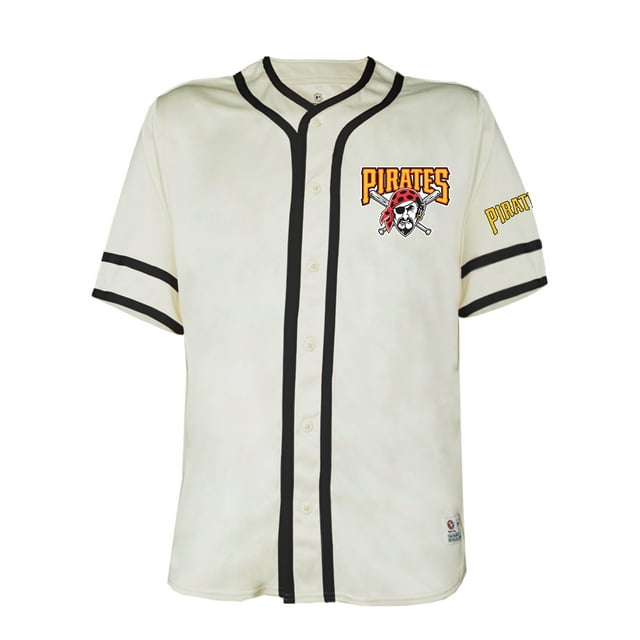 MLB Pittsburgh Pirates Men's Natural Jersey - Walmart.com